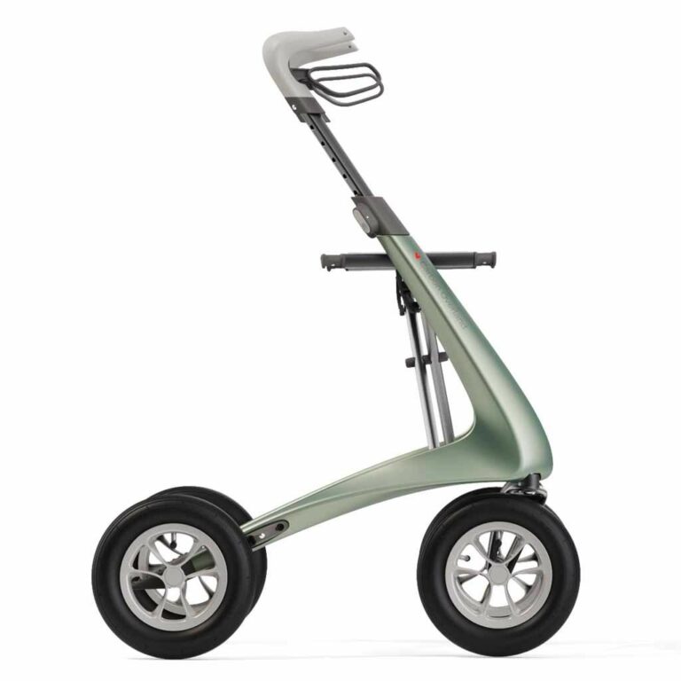 Acre Carbon Overland Rollator met luchtbanden - Rollator.shop